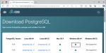 PostgreSQL on Windows Server 2022 – note2self
