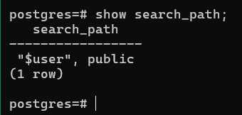 PostgreSQLのスキーマについて – note2self